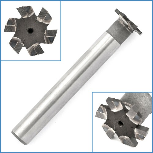 20mm x 2mm T Slot Milling Cutter TCT Carbide Tip 6 Flute End Mill ...