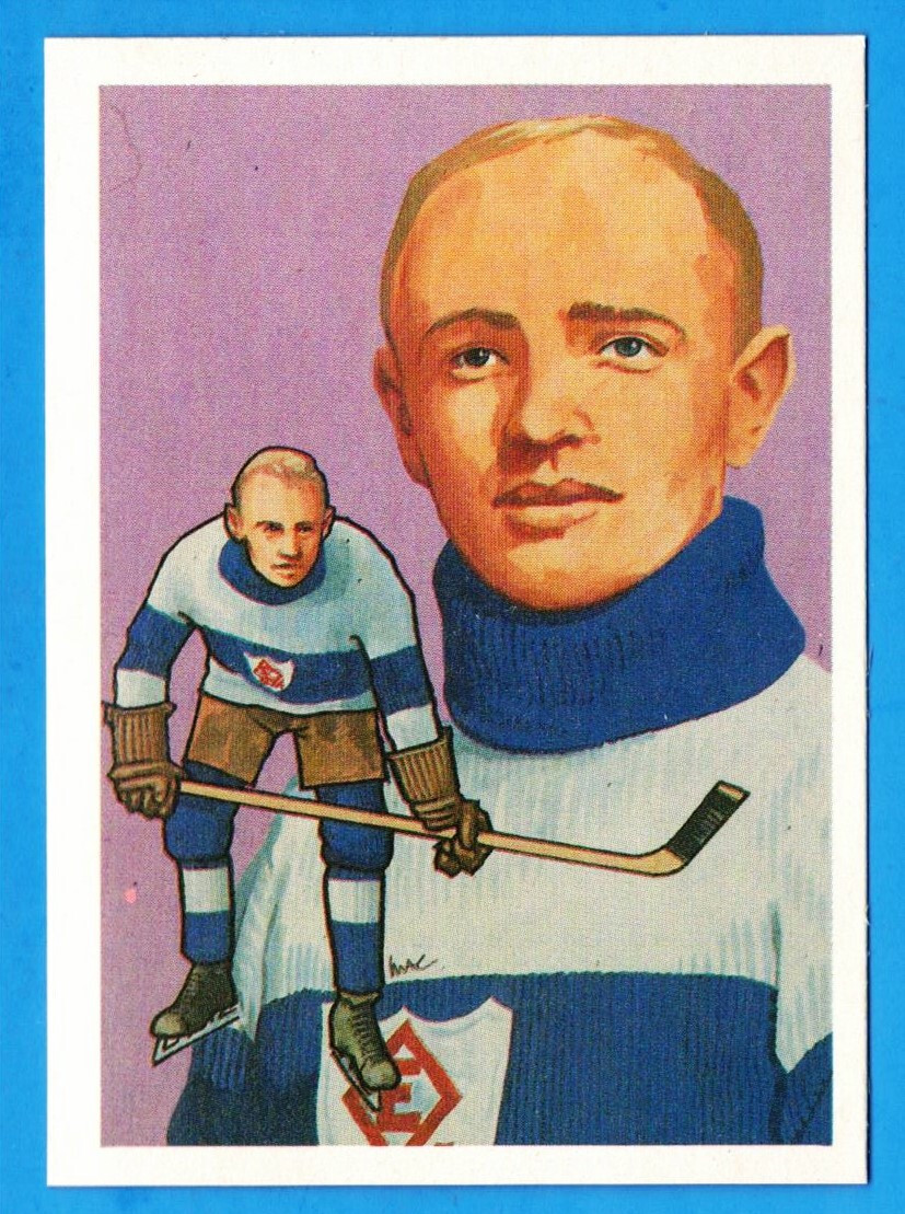 Frank Rankin 1985 Cartophilium Hockey Hall of Fame #132 (ex-mt) Toronto ...