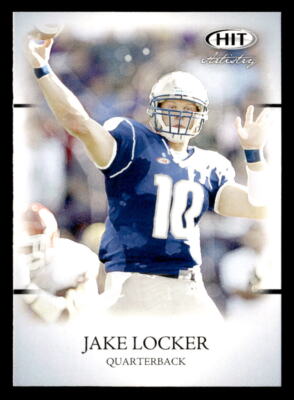 Jake Locker 2011 SAGE HIT Artistry Rookie Card #44 Washington Huskies ...