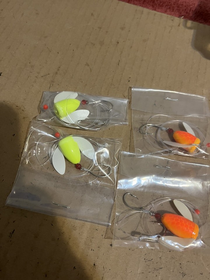 4 Walleye Wing Spinner Rigs Brand New!!! | eBay