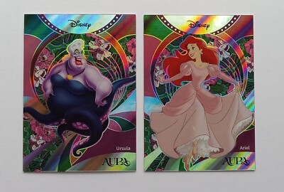 2025 Kakawow Aura Disney Ariel / Ursula Flower refractor holo #/345 ...