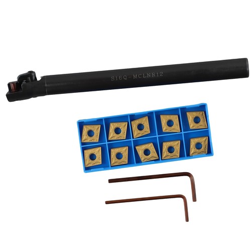 S16Q MCLNR12 Lathe Internal Turning Tool Holder Boring Bar 10* CNMG120404-Insert | eBay