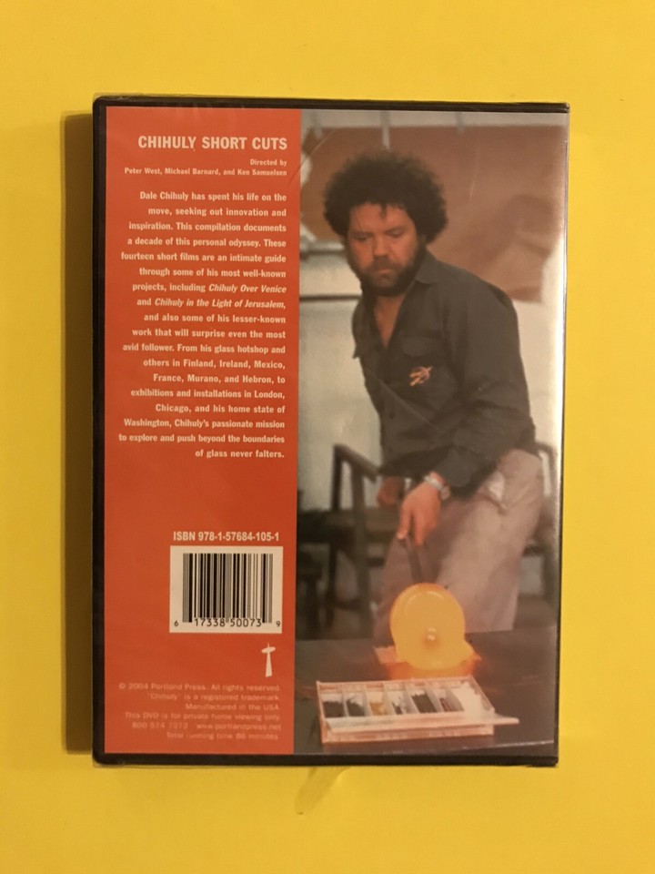 Chihuly Short Cuts Dale Chihuly Documentary Glass Art New DVD ...