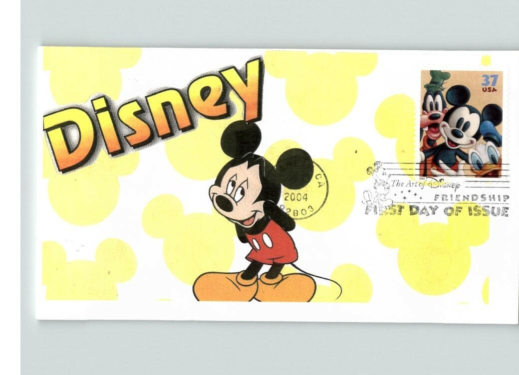 DISNEY's "Bashful" MICKEY MOUSE, The Art of Disney Friendship First Day ...