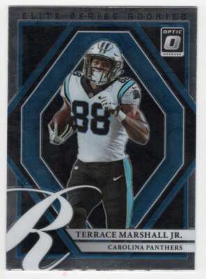 TERRACE MARSHALL JR. RC 2021 Donruss Optic The Elite Series Rookies #14 ...