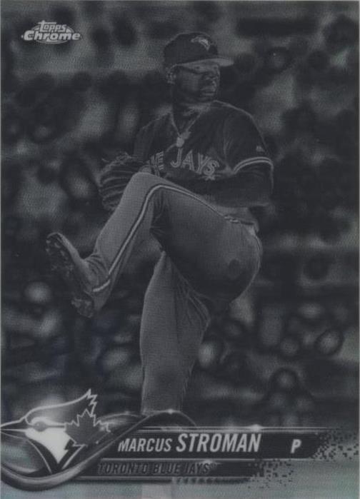 2018 Topps Chrome - Marcus Stroman #2 Negative Refractor for sale ...