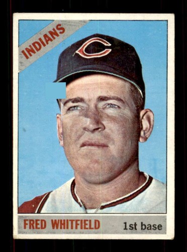 1966 Topps #88 Fred Whitfield VG/VGEX Indians 541634 | eBay