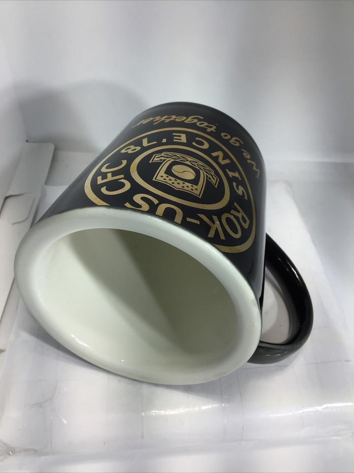 ROK-US CFC COFFEE MUG. ROK-US CFC SINCE 1978 MUG. Art Deco Mug. B252 | eBay