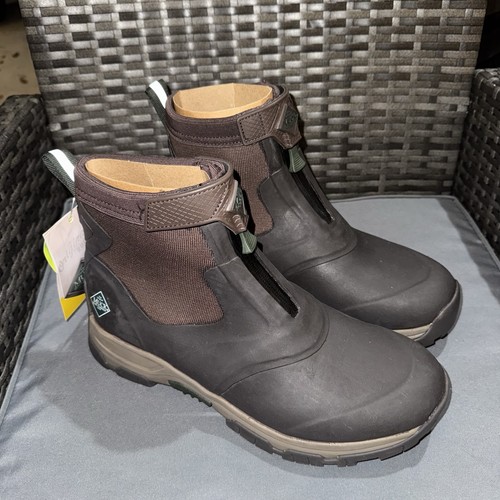 Muck Boot Men's Apex Mid-Zip Boots Brown Size 10 NEW | eBay