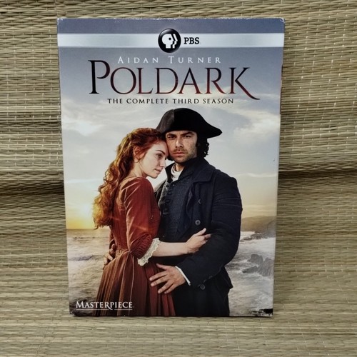 Poldark: Complete Third Season (DVD, 2018, 3-Disc Set) Slipcover Sealed ...