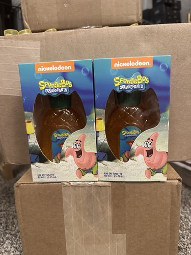 SPONGEBOB PATRICK EDT Spray 50 ml BNIB SET OF 2! | eBay