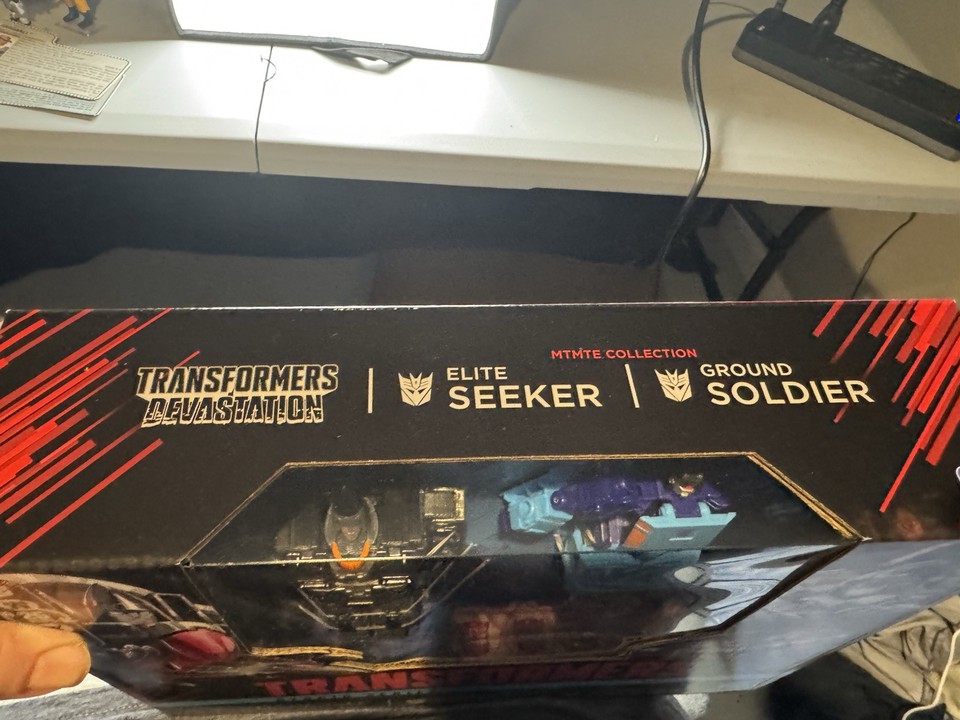 Transformers Studio Series MTMTE Ground Soldier and Elite Seeker MISB ...