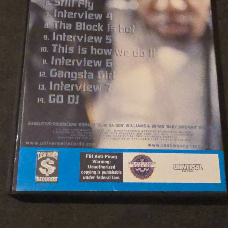 Baby aka Birdman – Fast Money (DVD, 2005) Cash Money Records Rap Hip ...