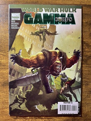 WORLD WAR HULK GAMMA CORPS 4 FRANCIS TSAI COVER MARVEL COMICS 2008 | eBay