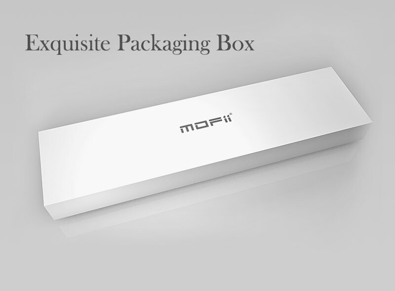 Mofii Wireless Keyboard and Mouse Combo, Multi Color Round Keys, PC ...