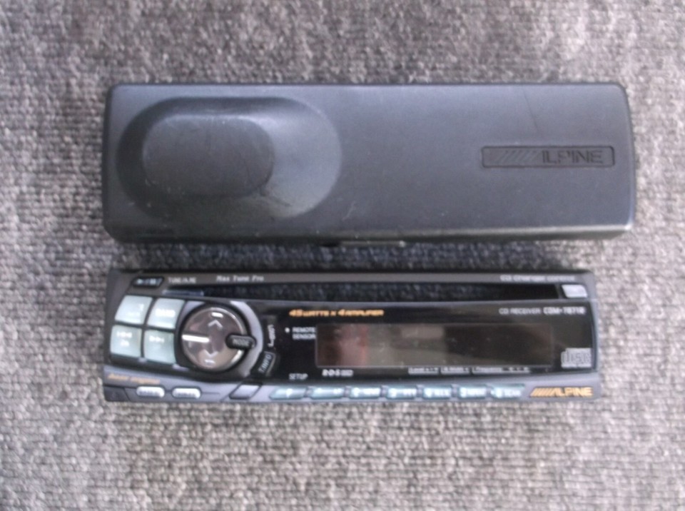 ALPINE CAR CD RECEIVER CDM-7871R | eBay UK