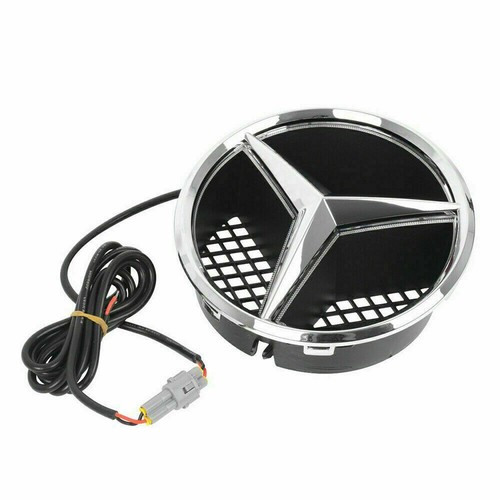 LED-Licht Frontgrill Stern Emblem Abzeichen 18,5 cm Für Mercedes Benz ...