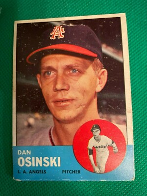 1963 topps # 114 DAN OSINSKI | eBay