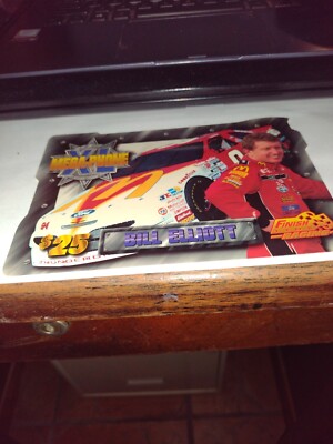 Bill Elliott #2 Finish Line Racing $25 Mega Phone Card unused great ...