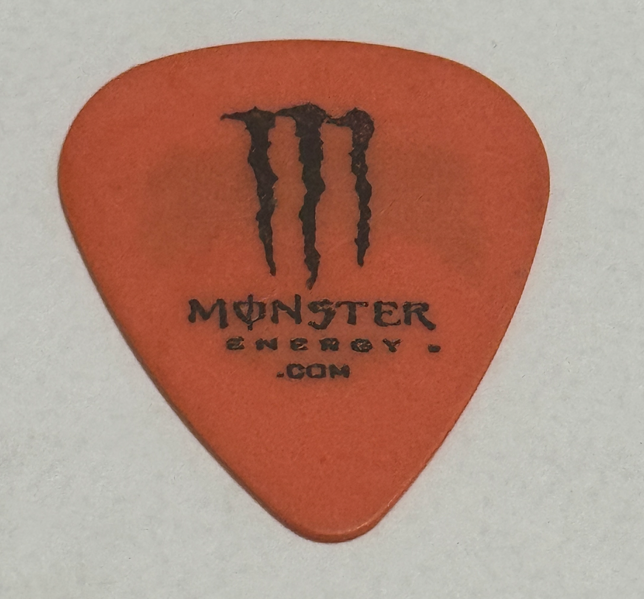 HATEBREED Frank Novinec Guitar Pick 2007 Monster Energy Tour Concert ...