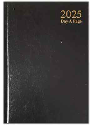 2025 diary A5 Page a Day Diary Hardback Case bound Back Cover | eBay UK