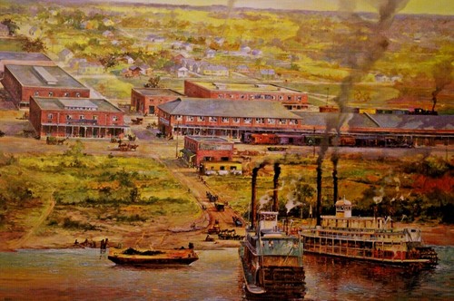 Robert Rucker Rare Remarque S/N print "Catfish Town" 12/25 Print | eBay