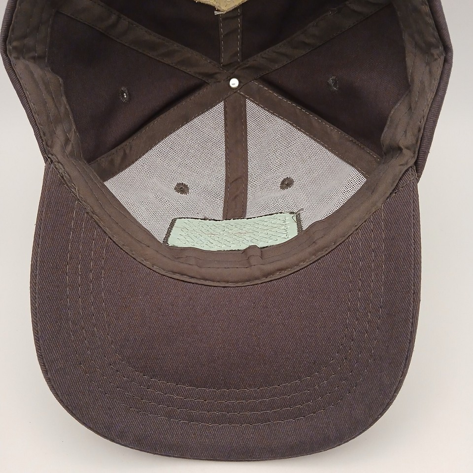 Geico Hat Advertising Cap Strap Back Gray White Script Mountain Patch ...