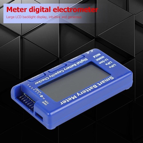RC Battery Voltage Capacity Meter PPM LED Digital Servo Tester for RC ...