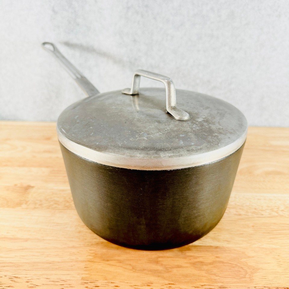 Magnalite 2 Quart Sauce Pan with Lid GHC Professional Cookware Anodized ...