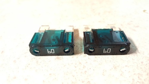 Littlefuse qty 2 auto fuse 4604602-4635023 299 32V 60amp 60a green a357 ...