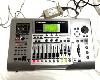 Roland BOSS BR-1200CD DIGITAL RECORDING STUDIO multitrack recorder ...