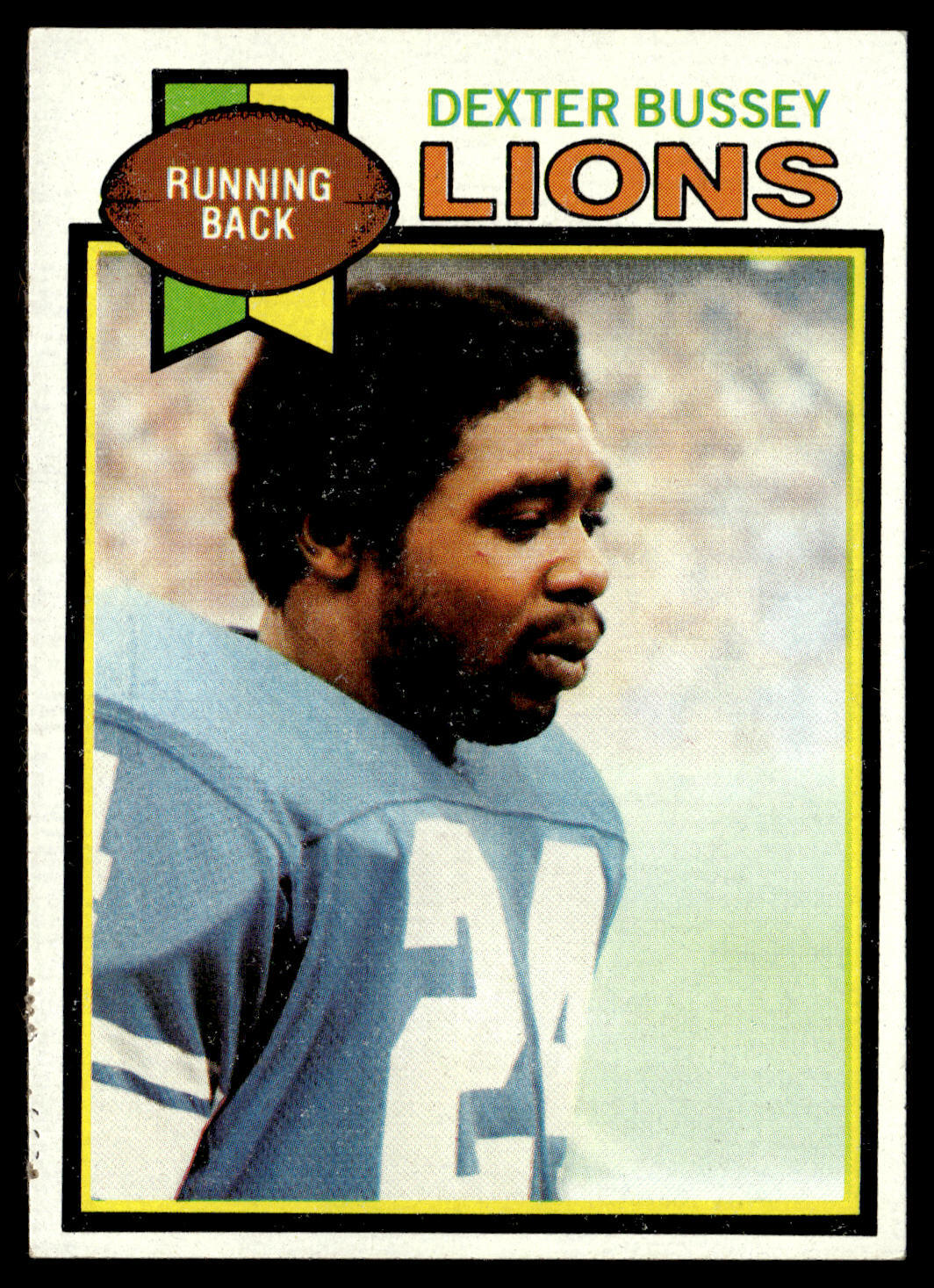 1979 Topps Dexter Bussey #284 Detroit Lions | eBay
