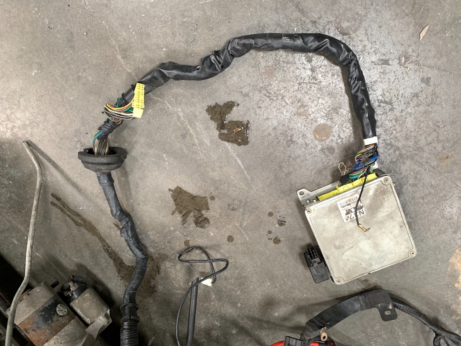 JDM 90 91 MAZDA RX7 FC3S 13B TURBO 2 ENGINE & 5 SP TRANS BIG GREDDY ...