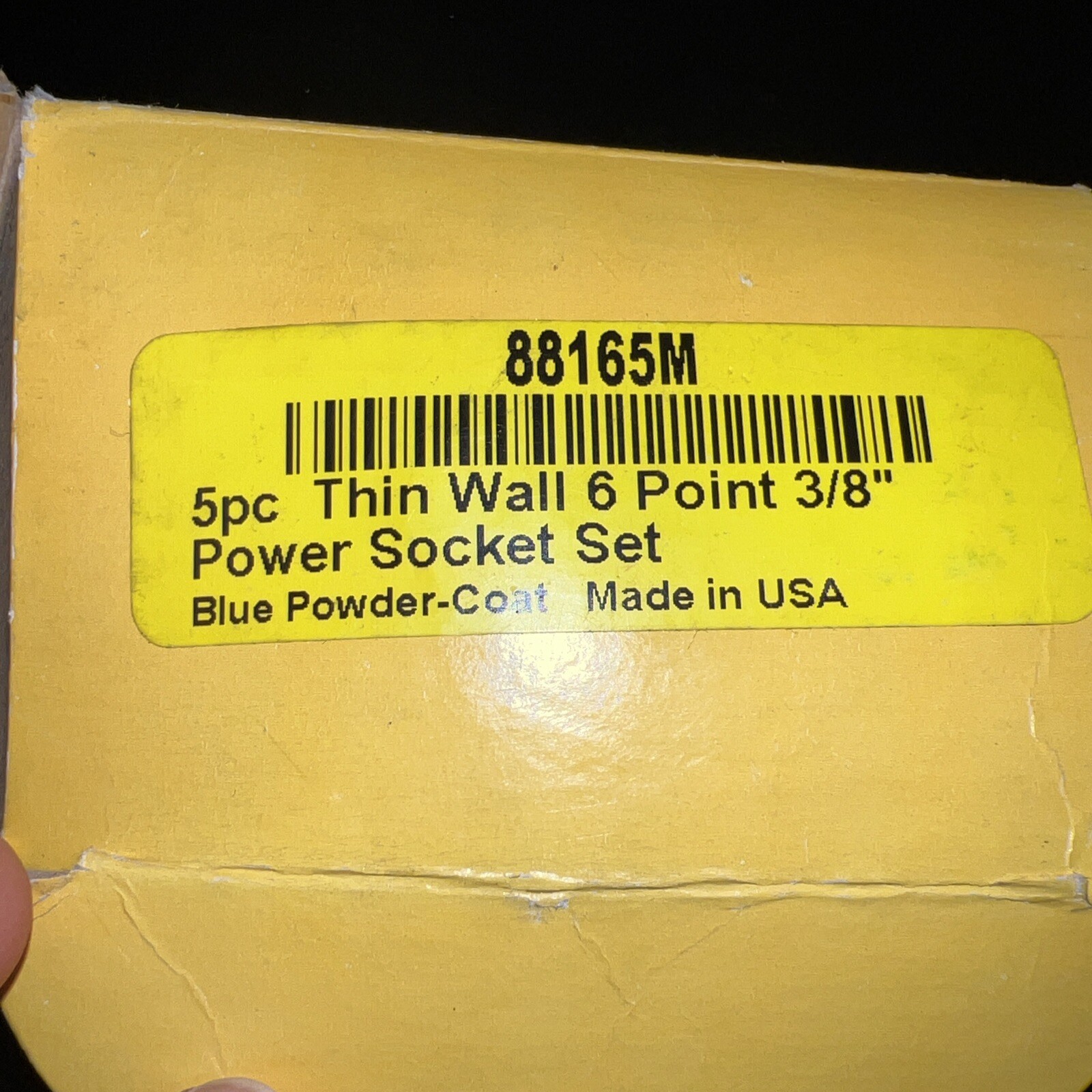Kimball Midwest Sockets with Powder Blue coating 5pc Met 6pt 3/8” Dr | eBay