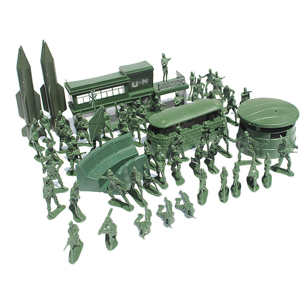 Army Men Base Kombat Force 130pc Army Soldier Set | Play Sets