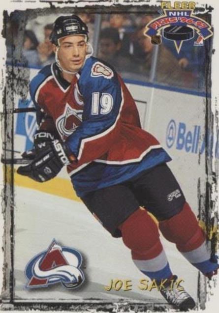1996-97 Fleer NHL Picks - Joe Sakic #2 for sale online | eBay