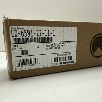 Rev-A-Shelf LD-6591-22-11-1 22-Inch Polymer Plastic Kitchen Tip-Out ...