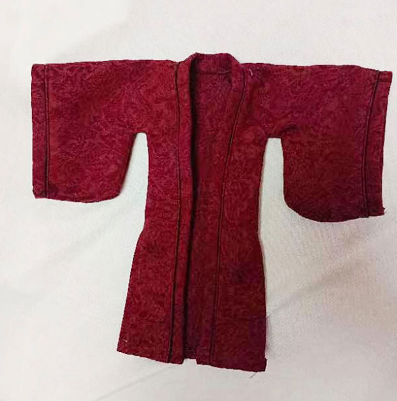 1/6th Clothes Red Pattern Robe Model F12" Three Kingdoms Ancient ...