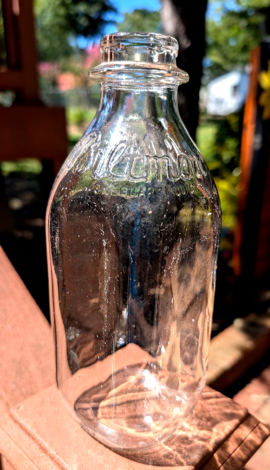 Embossed BILTMORE DAIRY FARM Vanderbilt Estate Asheville NC Milk Bottle ...