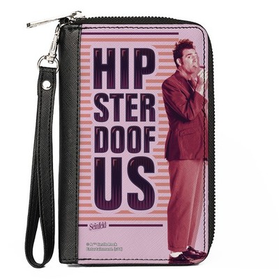 PU Zip Around Wallet Rectangle Seinfeld Cosmo Kramer HIPSTER DOOFUS (US ...