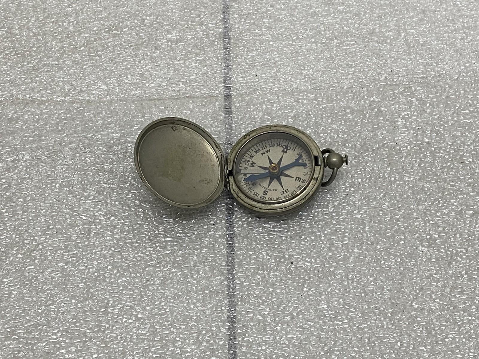 Vintage Wittnauer WWII Pocket Compass US Military - Working | eBay