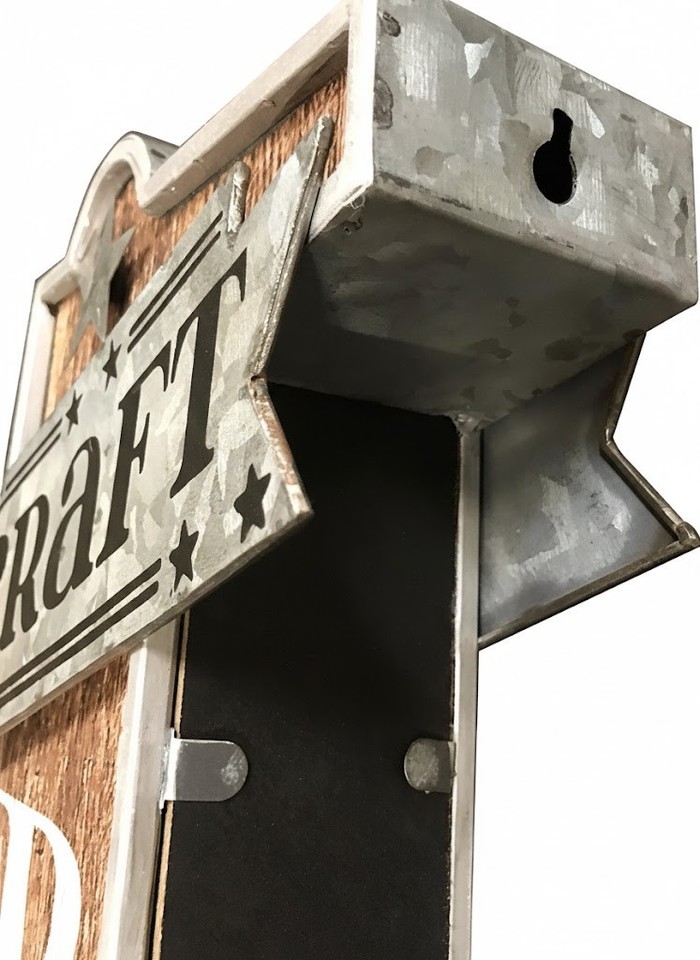 Vintage Style Marquee Beer Sign LED Lighted Pub Bar Man Cave Retro 3D ...