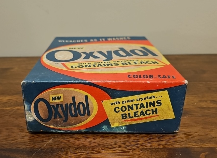Vintage 1950's Oxydol Laundry Detergent Soap with Green Crystals 1lb ...