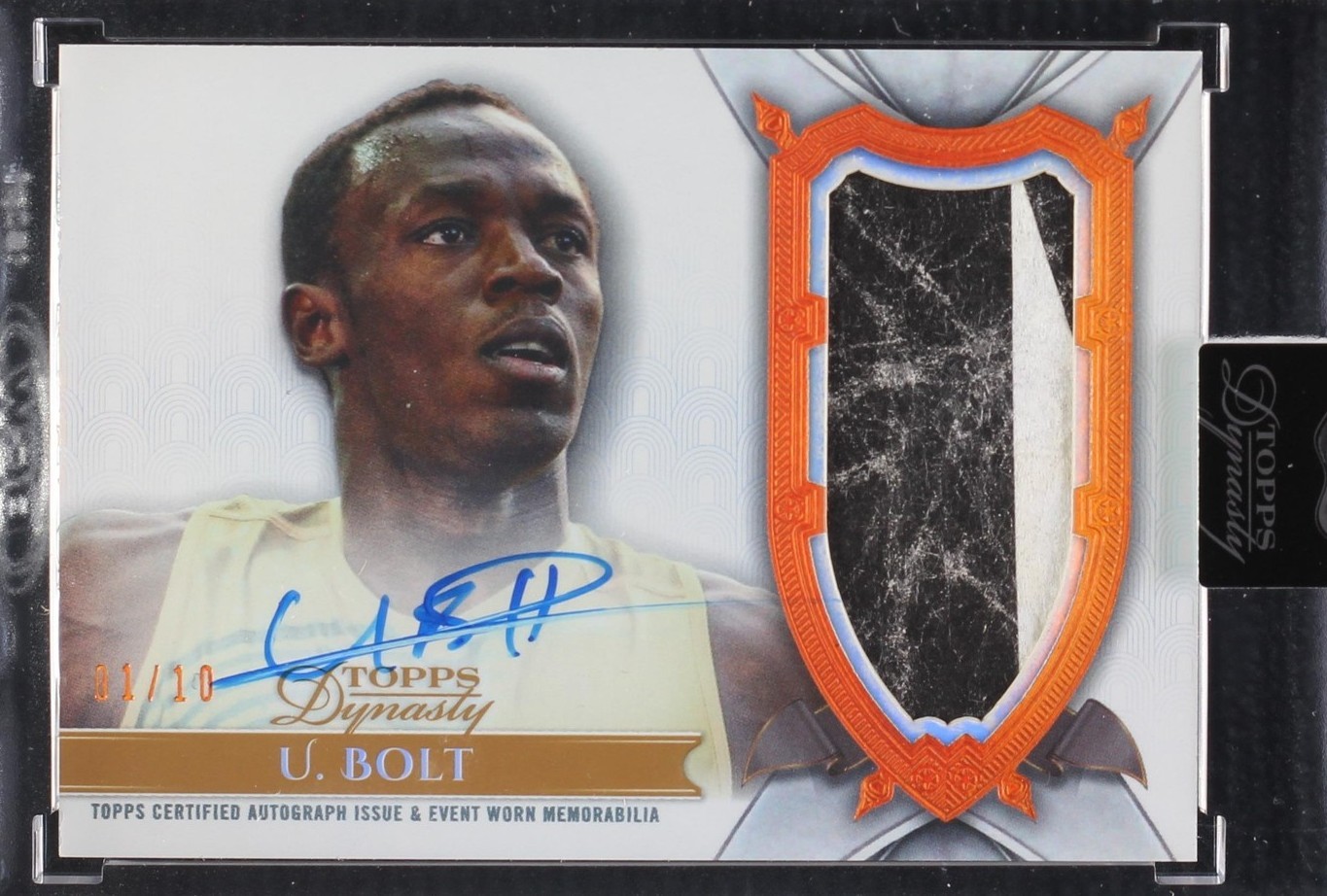 2024 Topps Dynasty - Autographed Patch Usain Bolt #DAP-UB2 /10 (AU, MEM ...