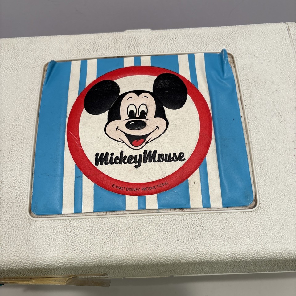 VTG Mickey Mouse Record Player General Electric Youth Electronics Works ...