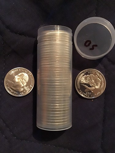 silver proof quarter rolls South Dakota with Mount Rushmore | eBay