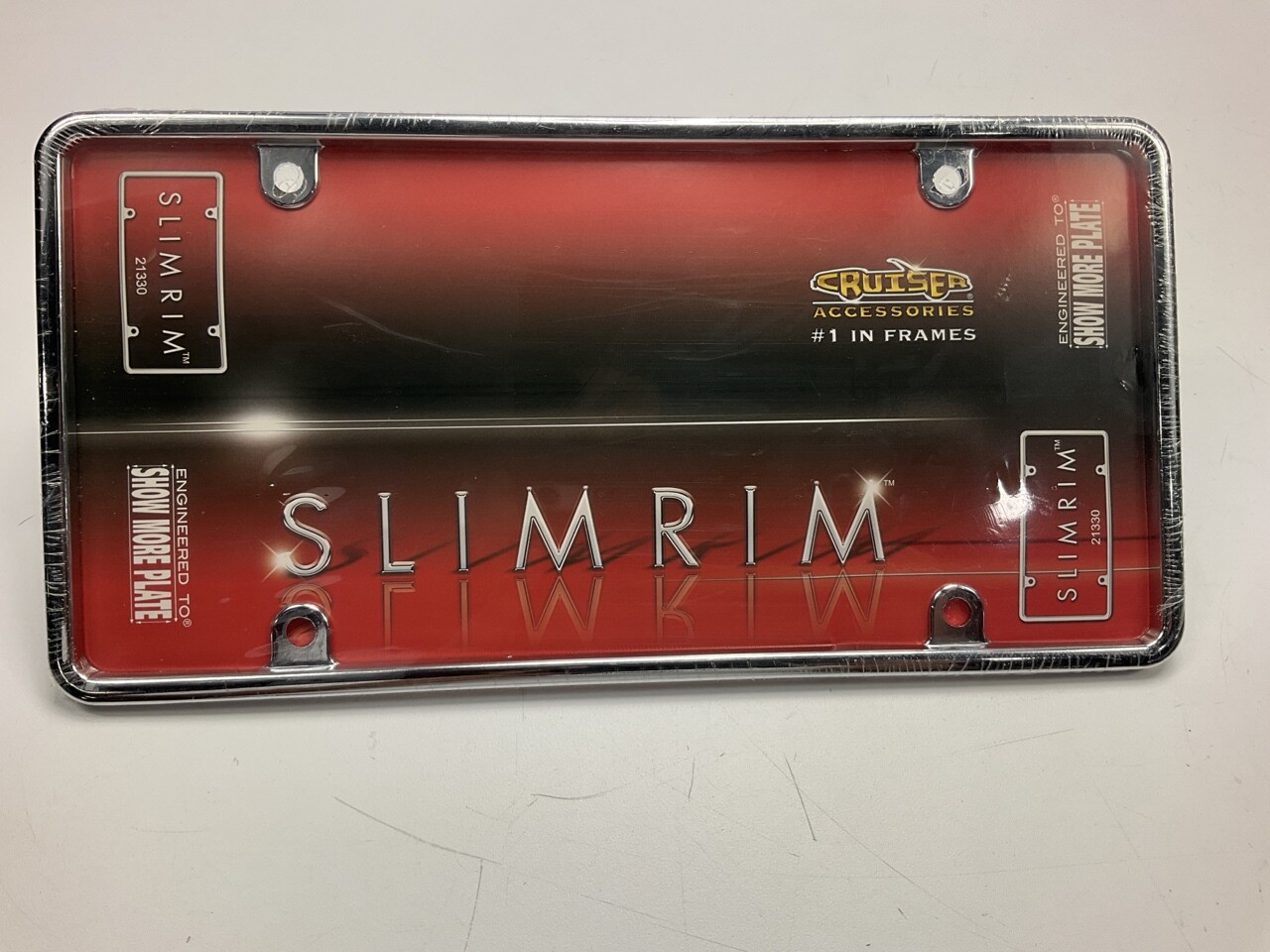 Cruiser 21330 Slim Rim License Plate Frame, Chrome | eBay