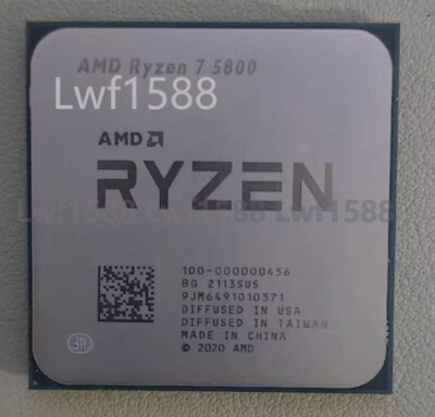 AMD Ryzen 7 5800 3.4GHz 8-core 16Thr 32M AM4 65W CPU processor R7 5800 ...
