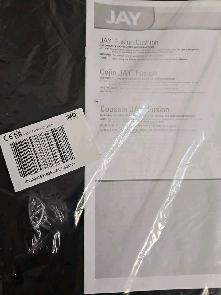 Jay Fusion Cushion 16"D x 19"W with 300 lb Capacity, Model Jfusion1619 ...