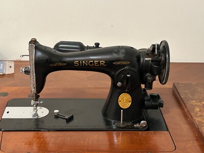 SINGER 15-91 Sewing Machine Direct Drive Potted Motor **FRESHLY ...